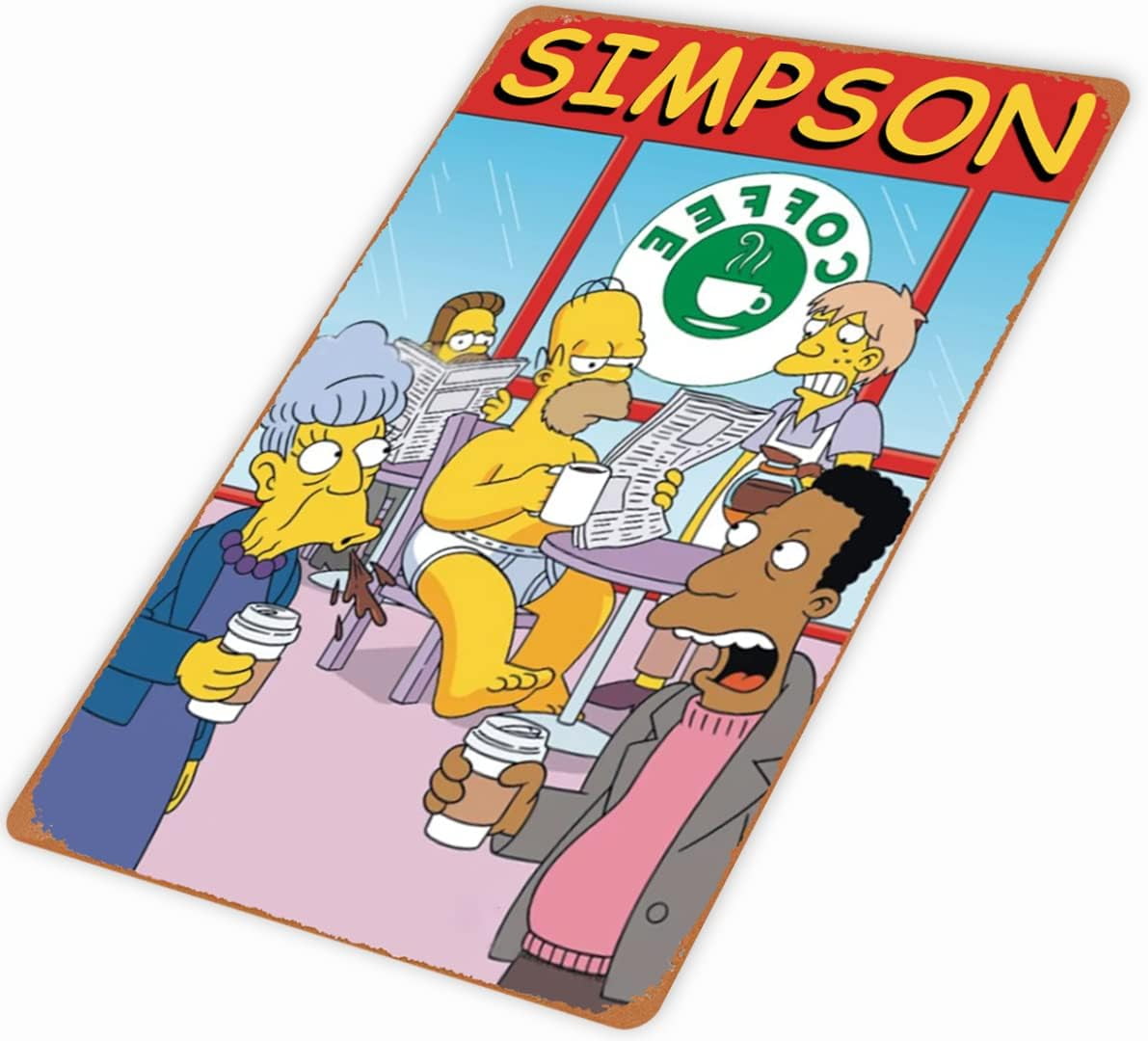 Simpson Coffee 500 Pieces Wooden Jigsaw Puzzles For Adults-The Simpsons ...