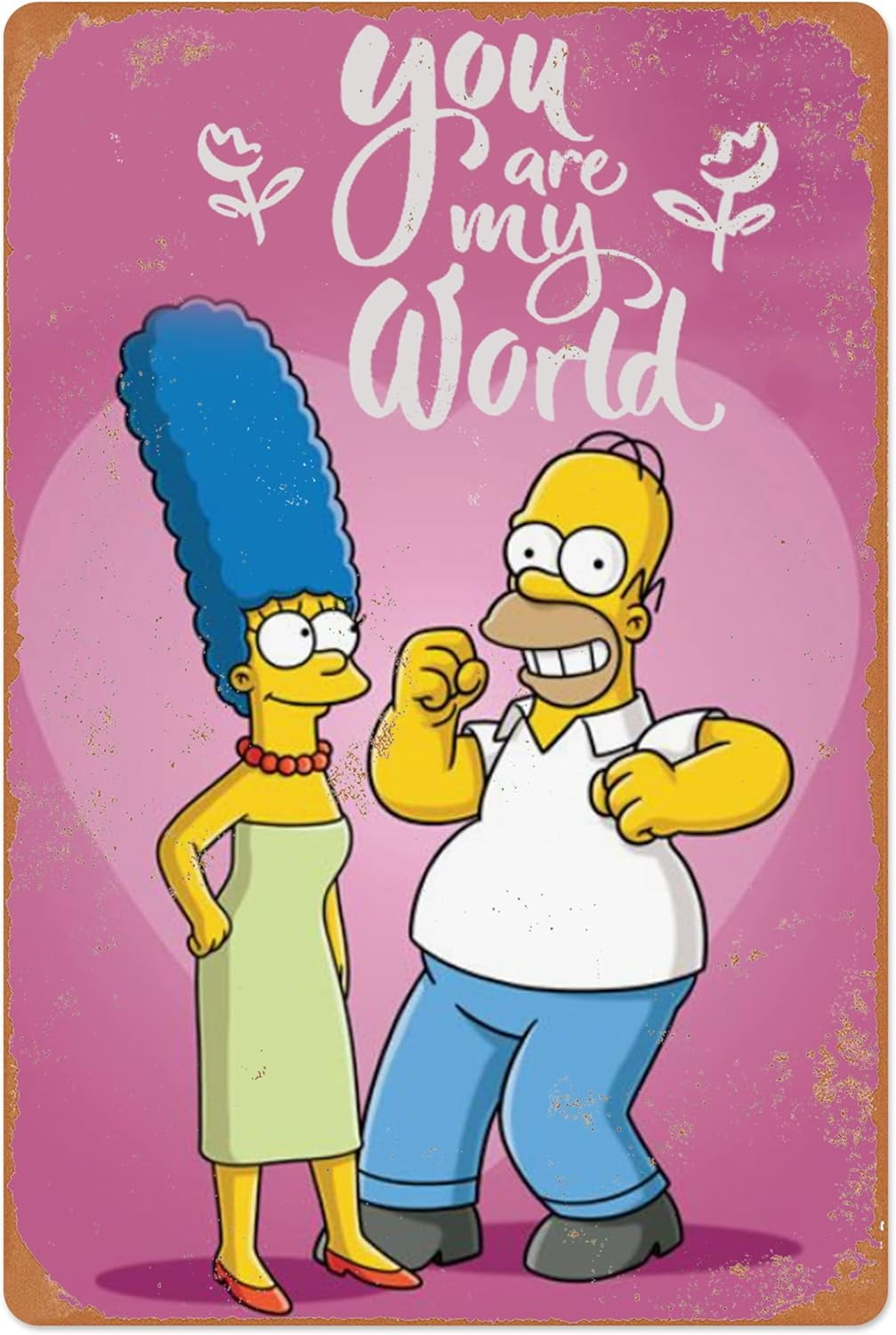 The Simpson Couple 5D Diamond Painting Kits for Beginners,The Simpsons ...