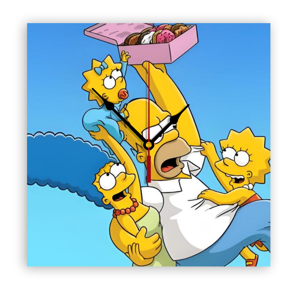 Simpson Dragon Clock and picture, using environmentally friendly ...