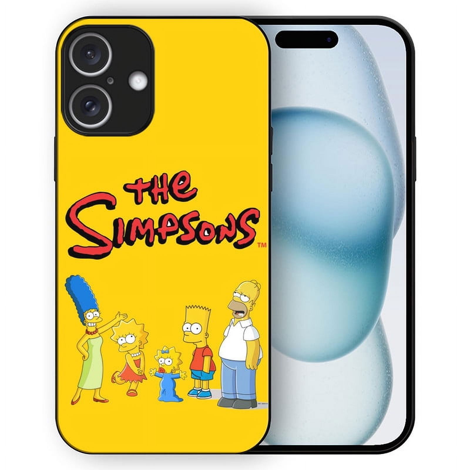 Simpson Fan Phone Case,featuring a collage-style print of Simpson,made ...
