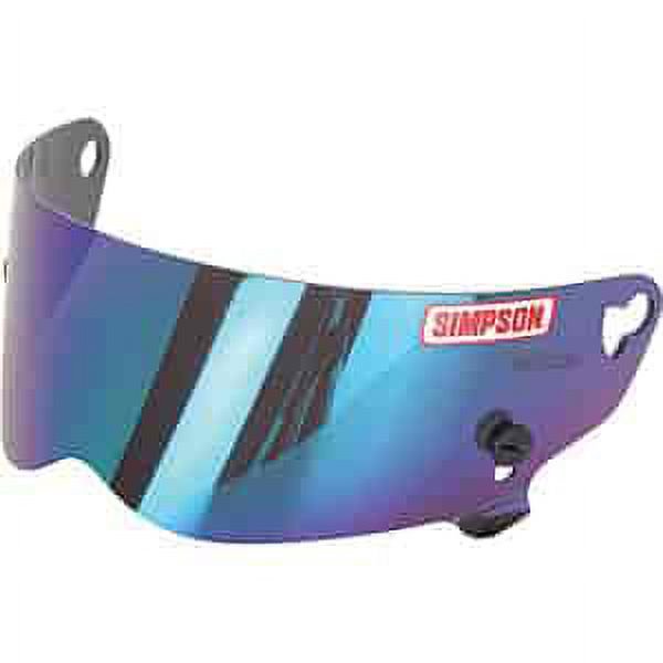 Simpson Helmets 89402 Replacement Helmet Shield Fits Bandit Helmets ...