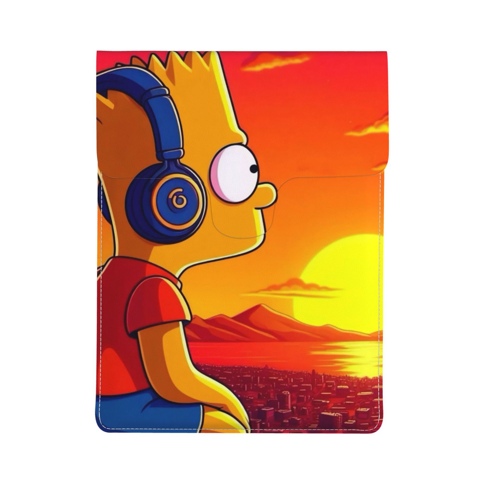Simpson Leather Laptop Sleeve Computer Case Notebook Cover -13-Inch ...
