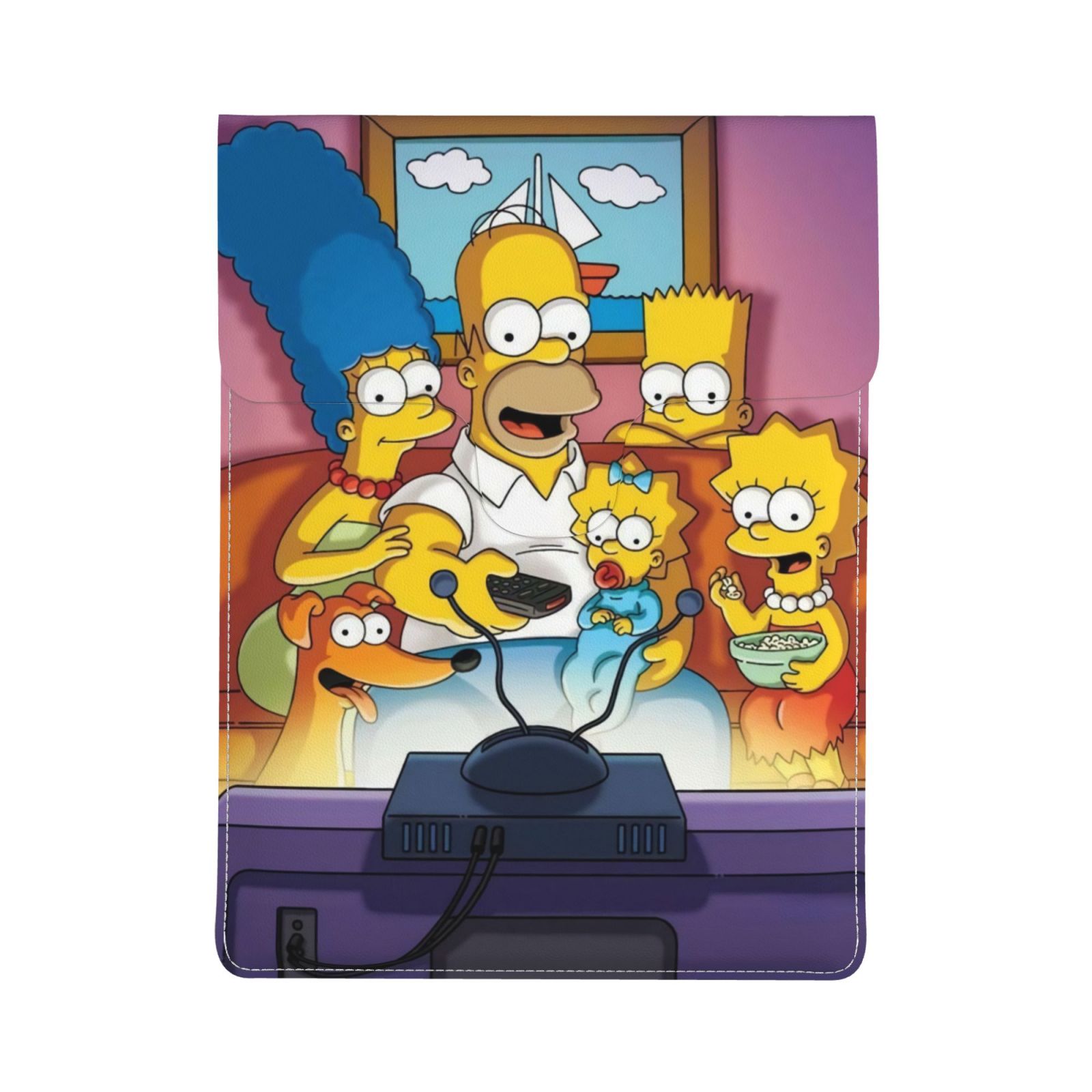 Simpson Leather Laptop Sleeve Computer Case Notebook Cover -13-Inch ...