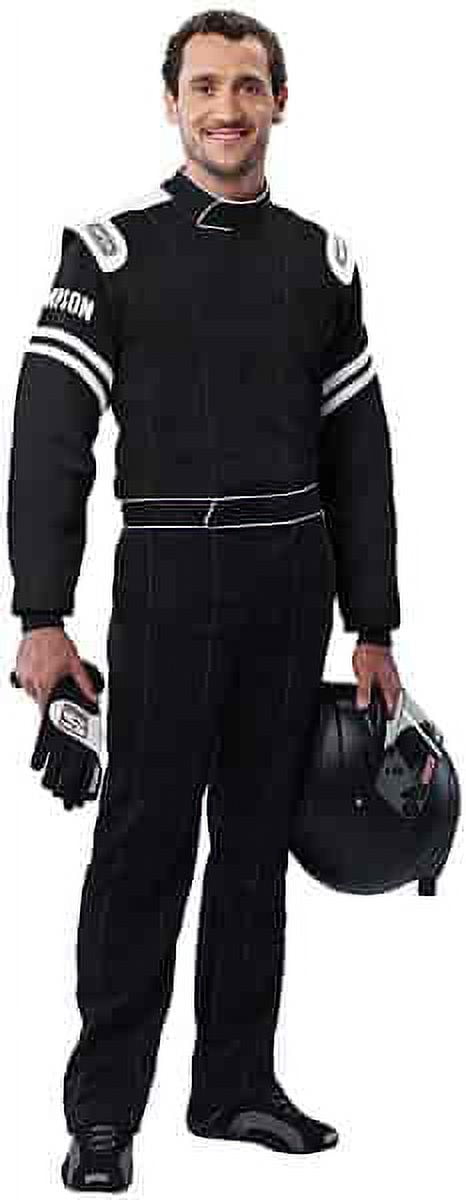 Simpson Legend II Auto Racing Fire Suit SFI-1 L202471 (XLarge / Black ...