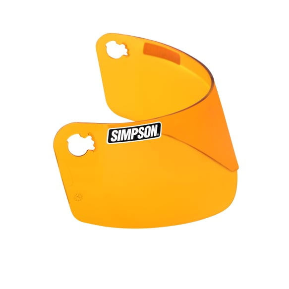 Simpson 89202MBC Outlaw Bandit Amber Helmet Shield Medium Large XL XXL ...