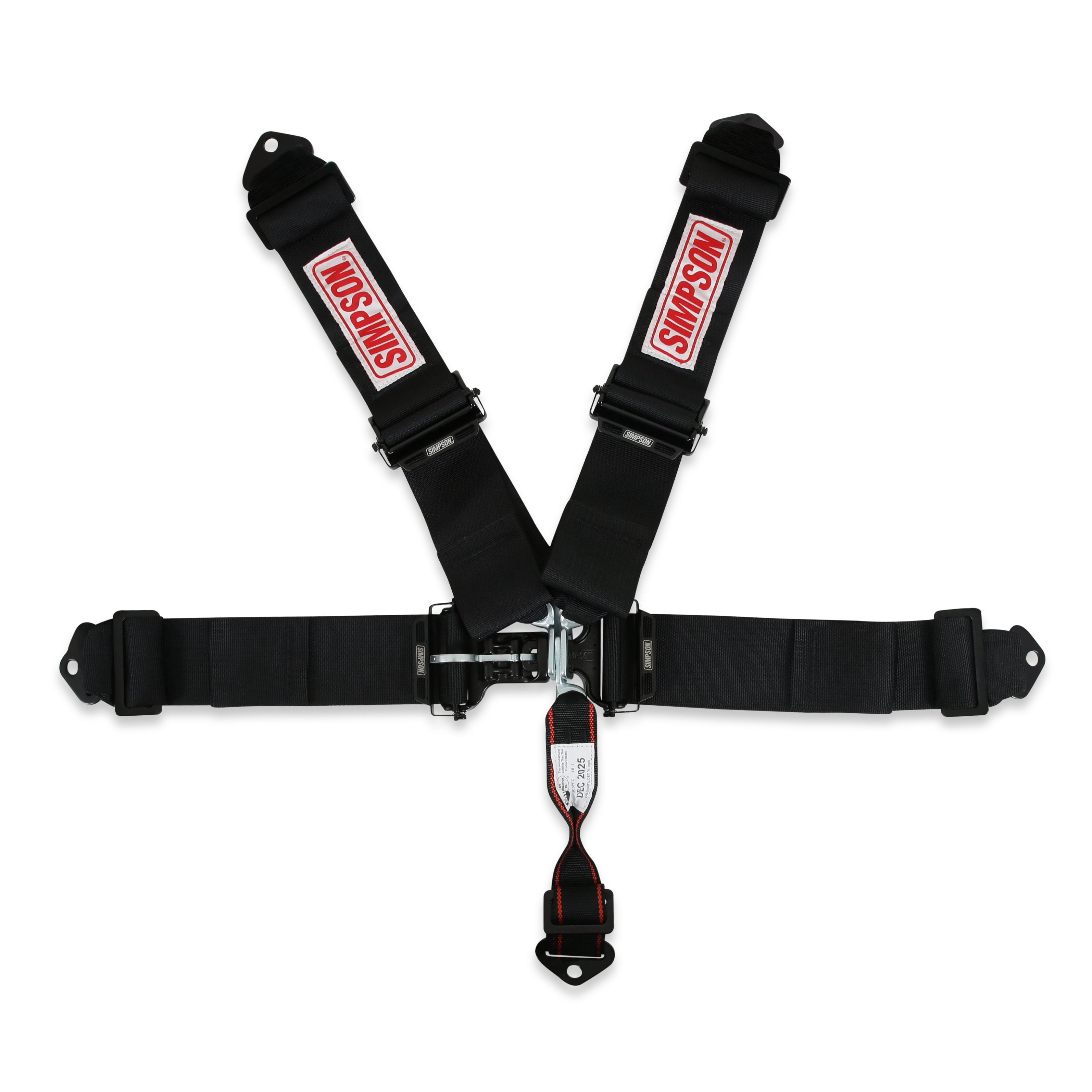 Simpson Racing 13LD5WB Latch & Link Harness 2" Double Pull down SFI 16. ...