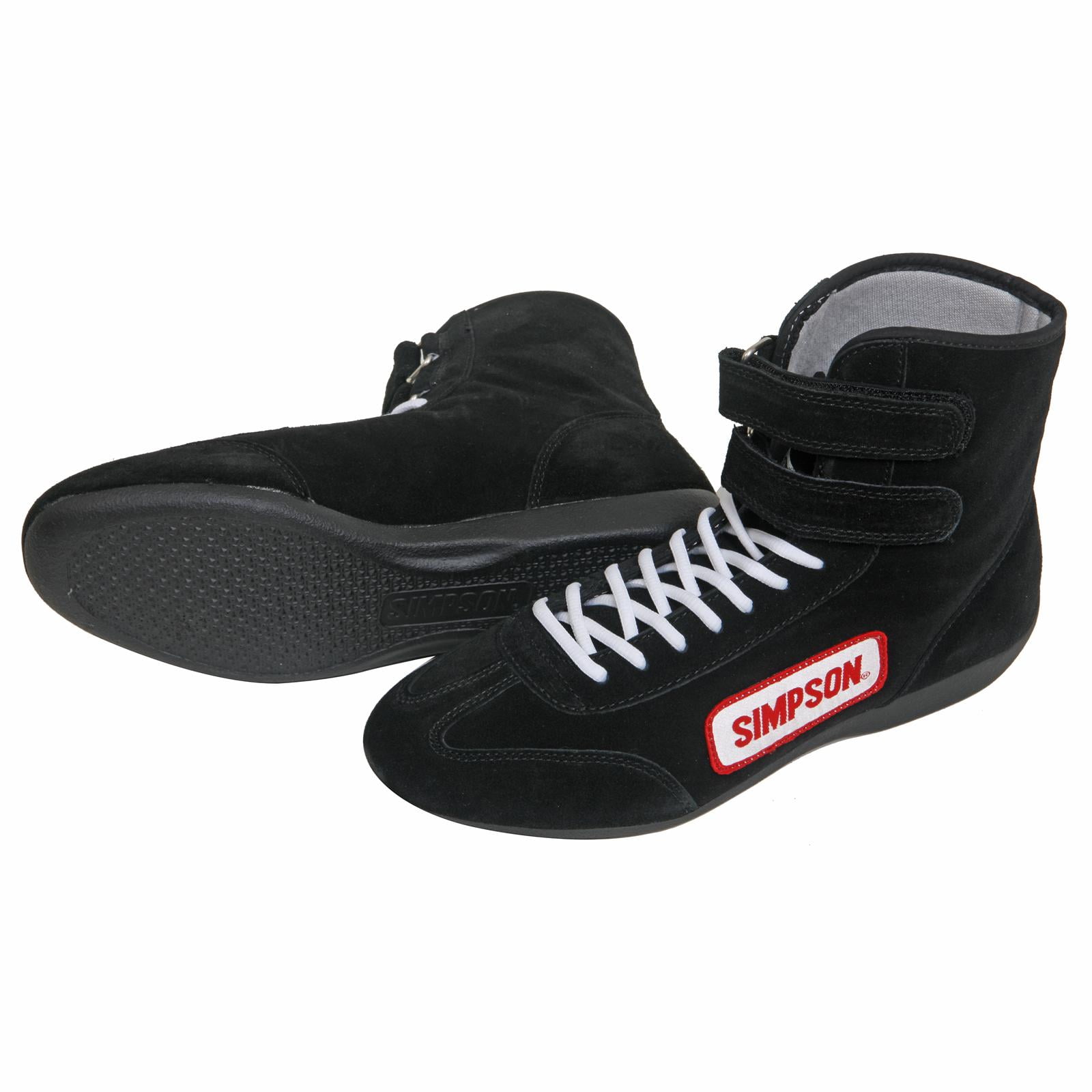 Simpson Racing 28110BK Driving Shoes High Top Black Mens Size 11 SFI 3. ...