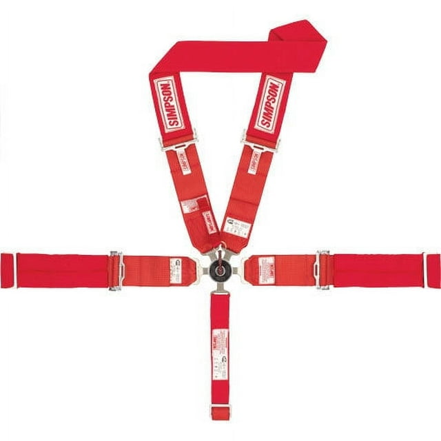 Simpson Racing 29116BK Drag Harness (Cam-Lock) - SFI 16.1 - 5-point ...