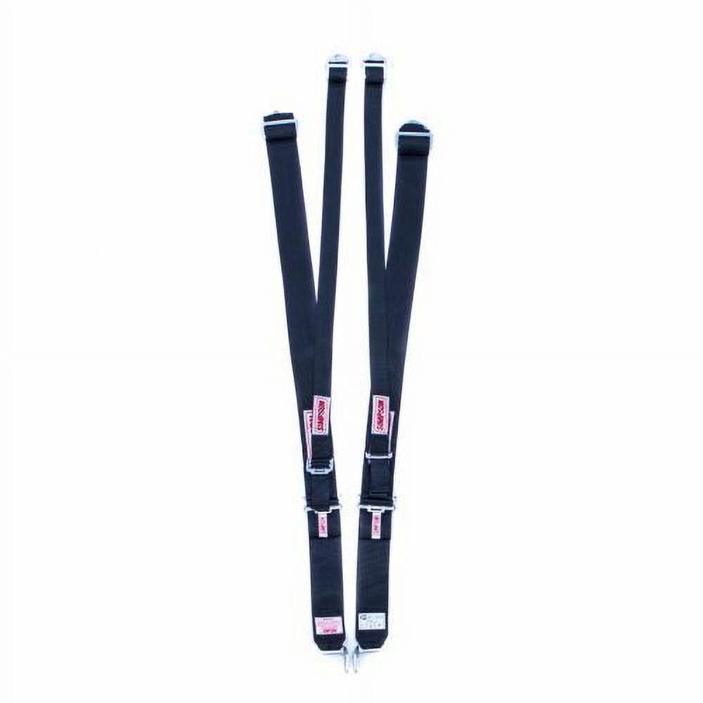 Simpson Racing 30011BK Individual HANS Harness - Dual - Wrap Around ...