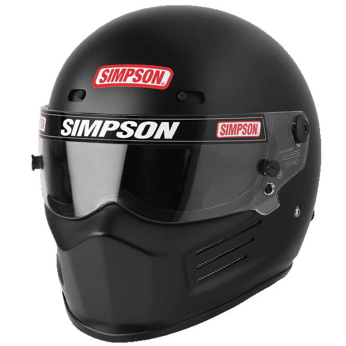 Simpson Racing 7210028 SA2020 Super Bandit Auto Racing Helmet Adult ...