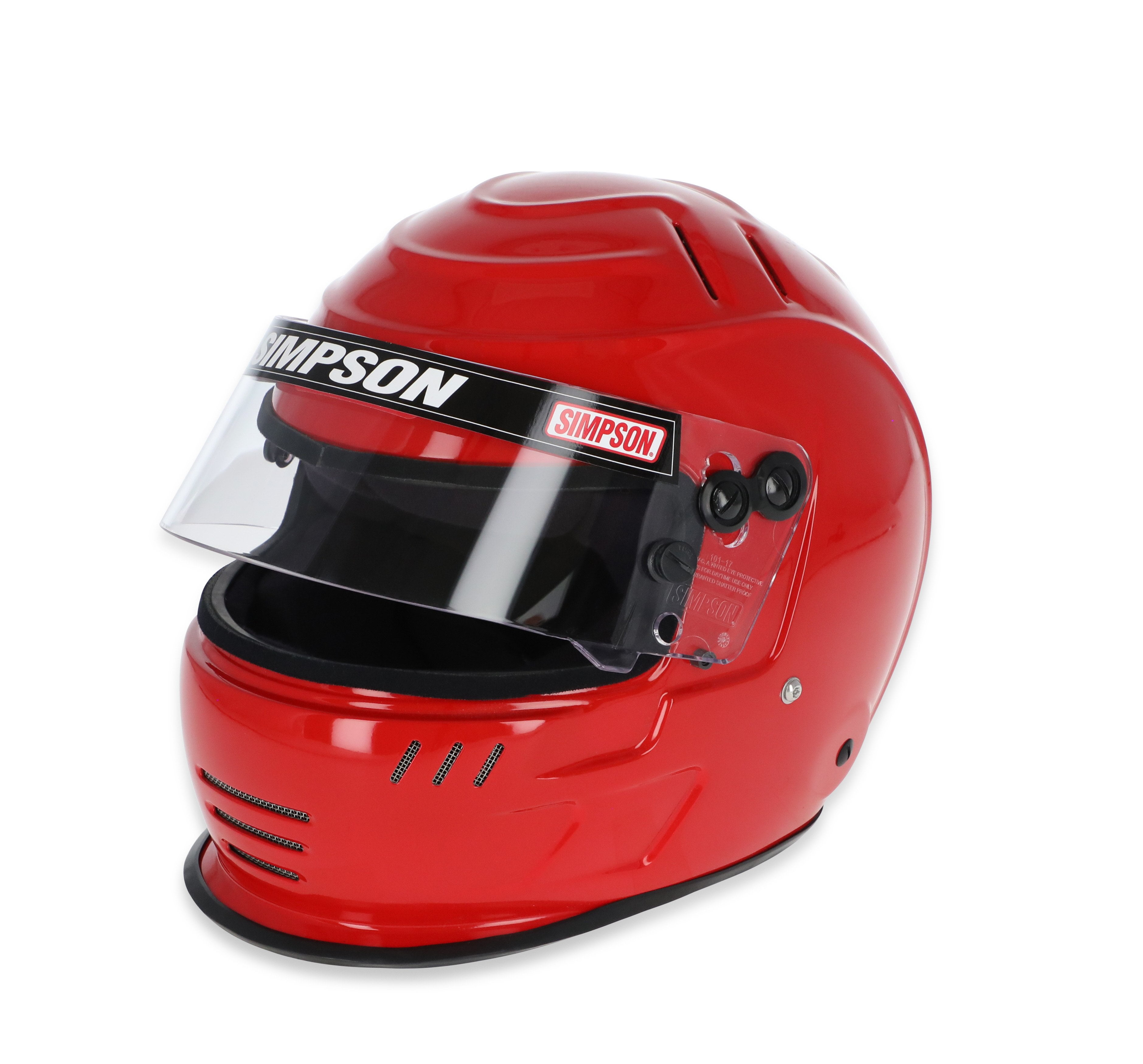 Simpson Racing 7707184 SA2020 Speedway Shark Racing Helmet 7-1/8 Red ...