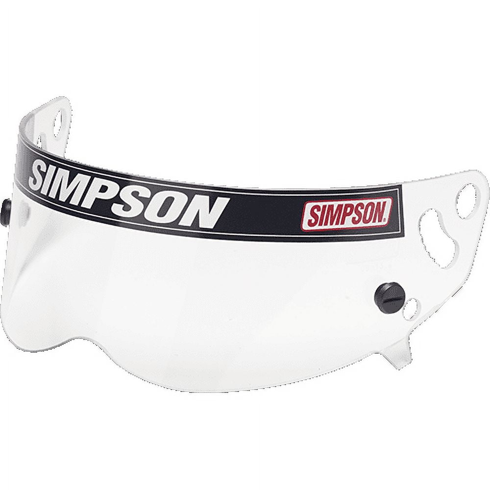 Simpson Racing 89400A Super Bandit A Clear Helmet Shield - Walmart.com
