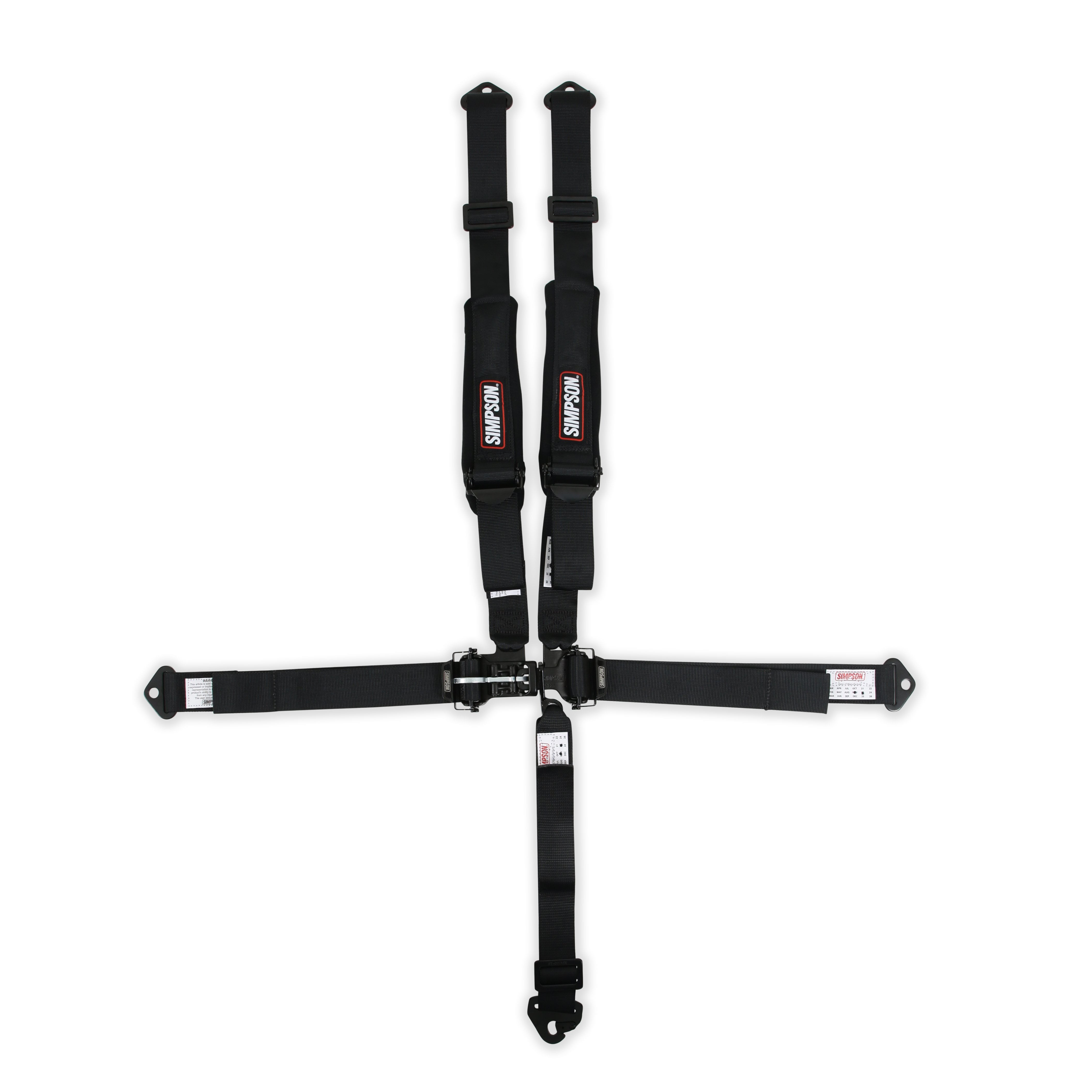 Simpson Racing D2LD5WBP Latch & Link Off-Road Harness 2" D3 Pull down ...