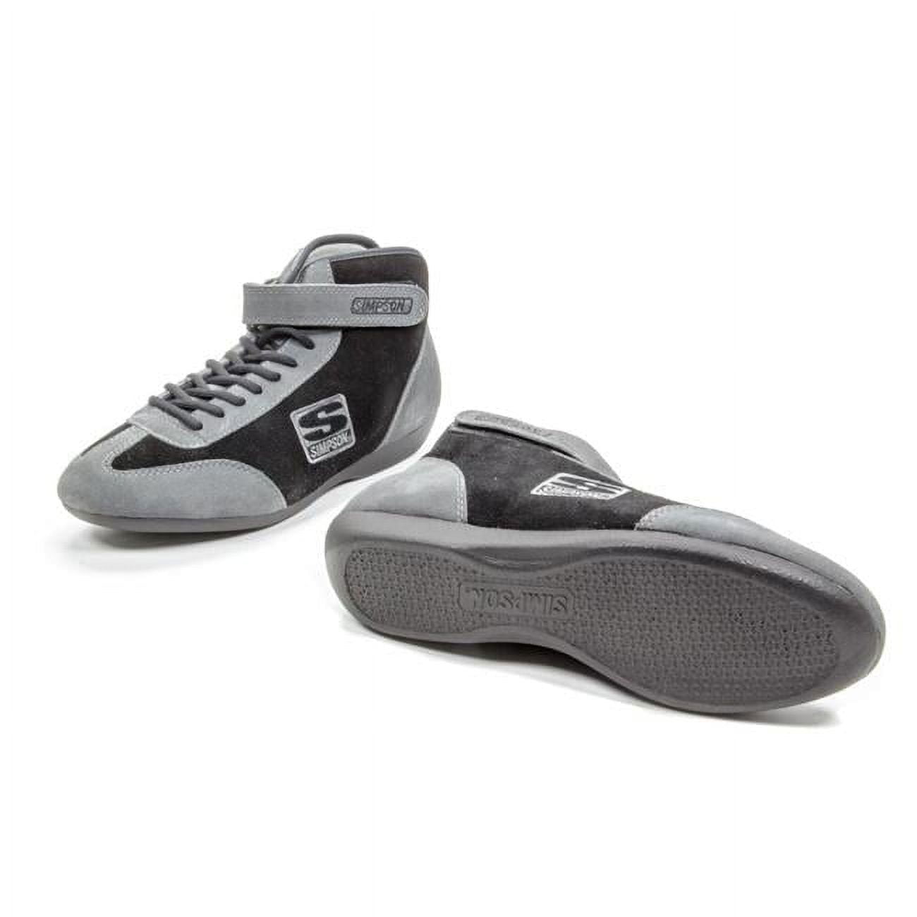 Simpson Racing MT120BK Midtop Racing Shoe Size 12 - Walmart.com