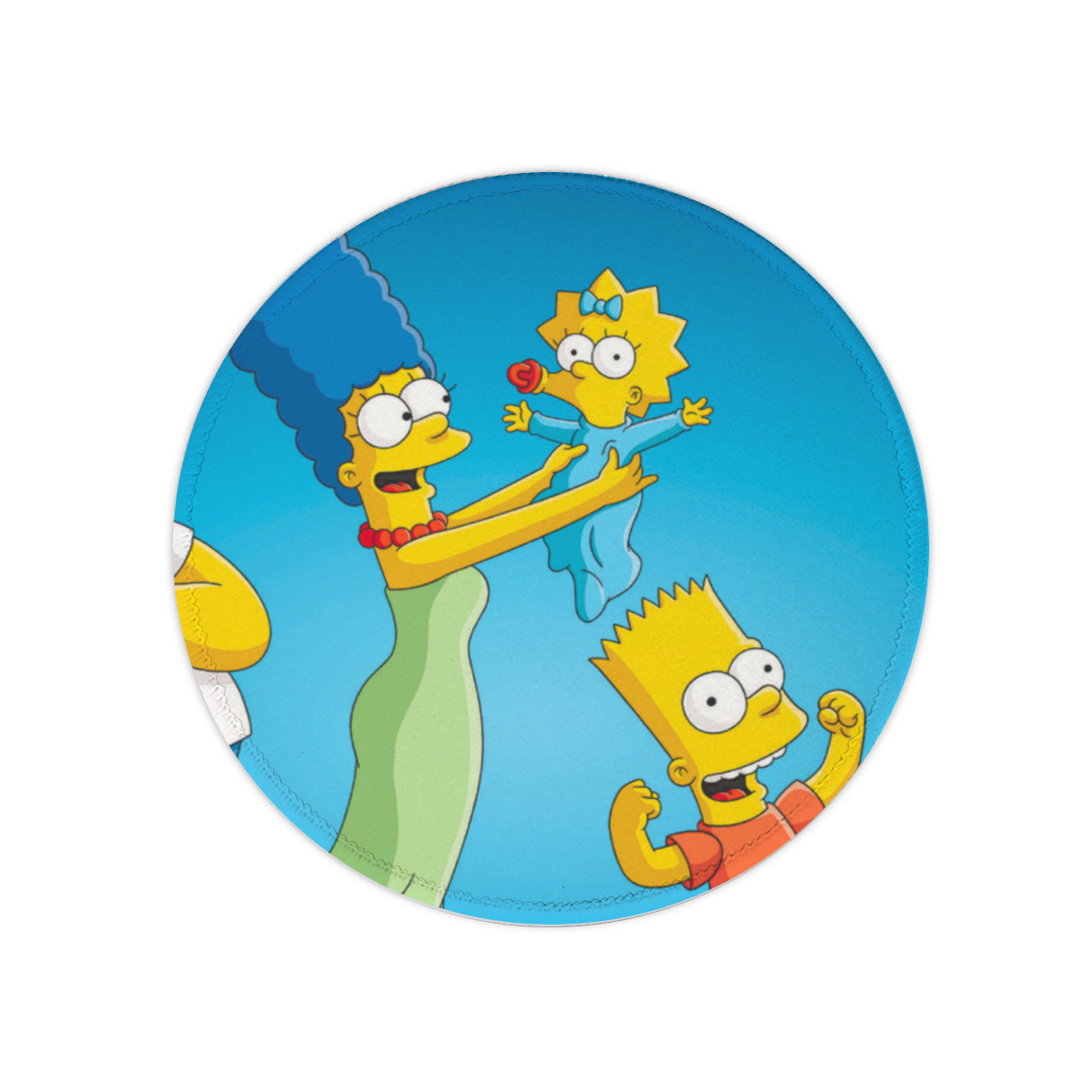 Simpson Round mouse pad animation desk mat entertainment computer desk ...