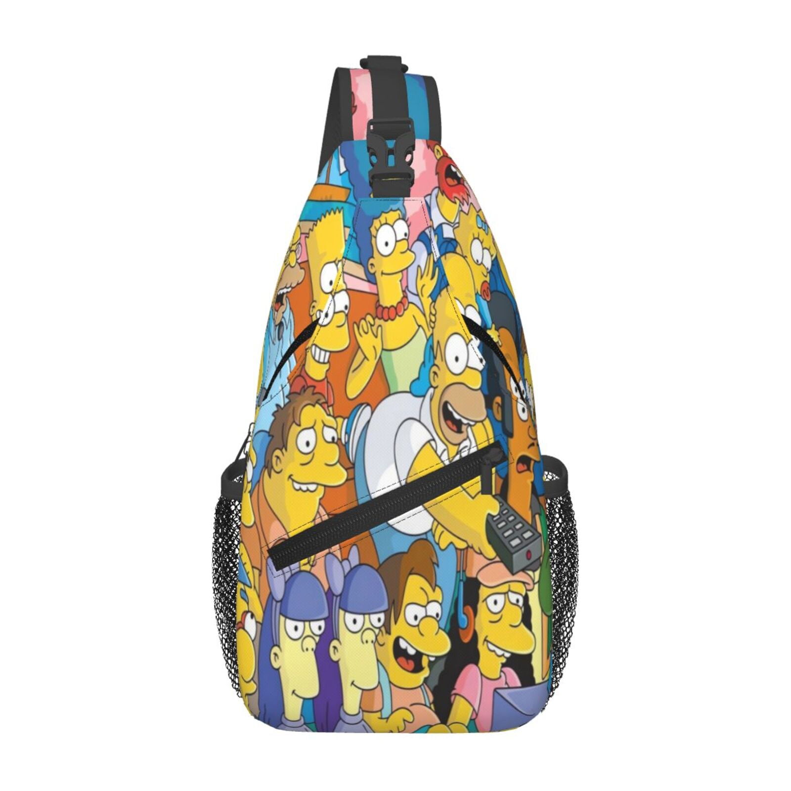 Simpson-S Simp-Sons Sling Bag,Travel Crossbody Chest Shoulder Bag ...