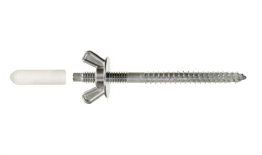 Simpson Strong-Tie SPS25344-KT - 1/4 x 3-7/16 Stainless Steel Storm-Panel Screw Kit, 25ct ...