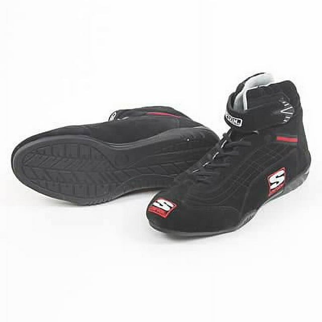 Simpson Safety AD130BK High-Top Adrenaline Driving Racing Shoes Black ...