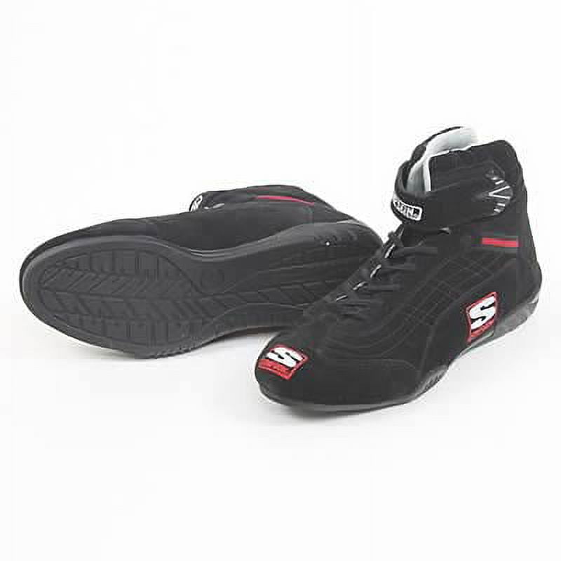 Simpson Safety AD750BK High-Top Adrenaline Driving Racing Shoes Black ...