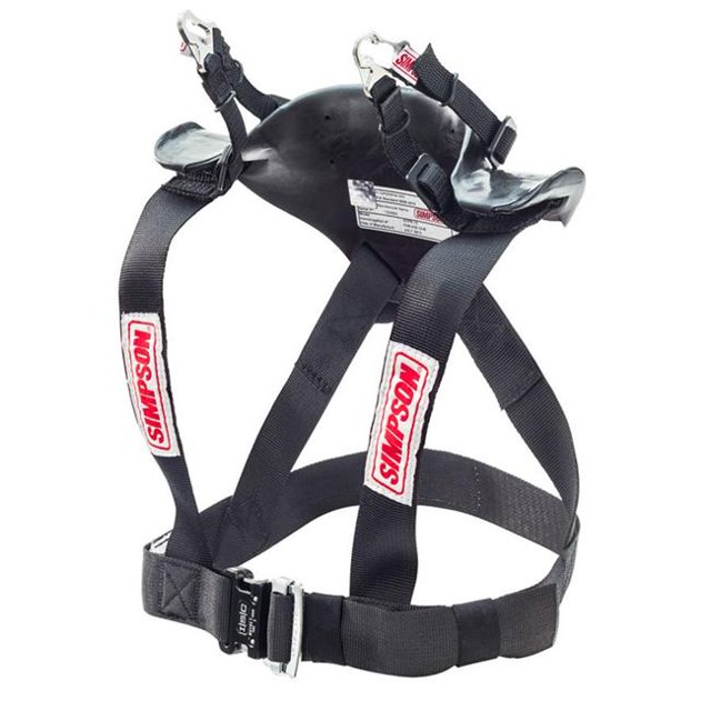 Simpson Safety Hybrid Sport Frontal Head Restraint System with Sliding ...