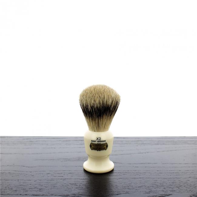 Simpson Shaving SB-SIM-X2B Simpson Commodore X2 Best Shaving Brush ...
