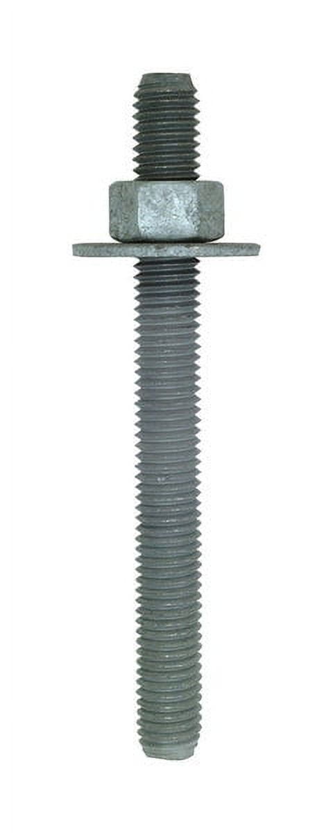 Simpson Strong-Tie 1/2 in. D X 5 in. L Galvanized Steel Hex Bolt 1 pk ...