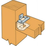 Simpson Strong-Tie ZMax 1.56 in. W x 10 in. H Galvanized Steel Rigid ...
