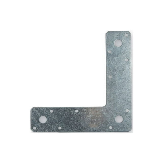 Simpson Strong-Tie 6 in. H X 6 in. W 14 Ga. Galvanized Steel L Strap ...