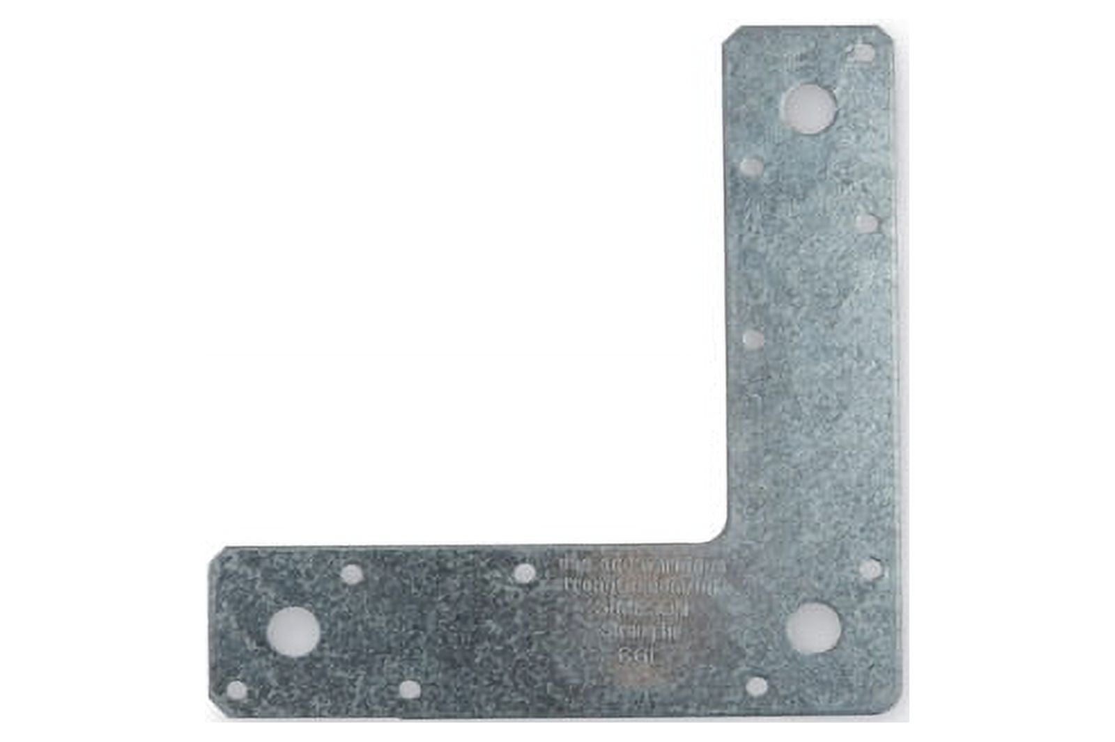 Simpson Strong-Tie 6 in. H X 6 in. W 14 Ga. Galvanized Steel L Strap ...