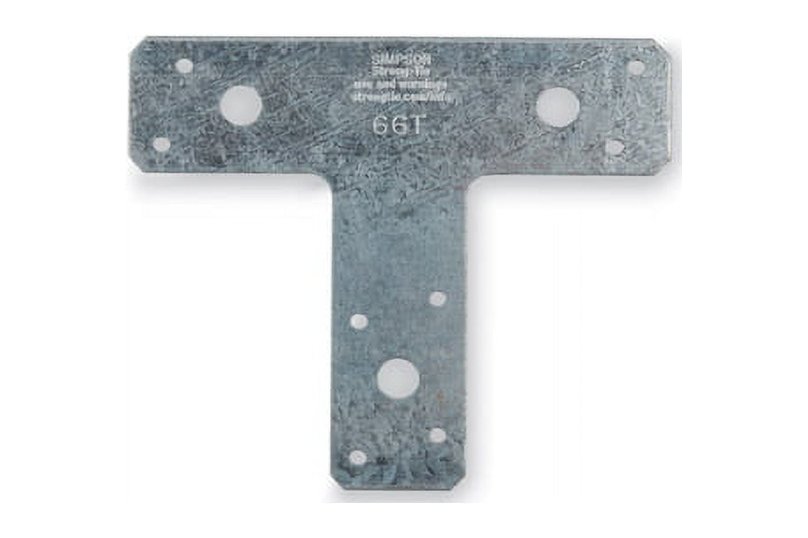Simpson Strong-Tie 66T T-Strap Tie, Steel, Galvanized - Walmart.com