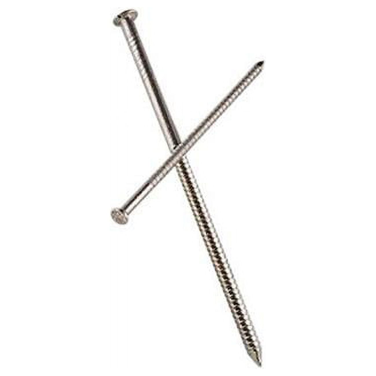 Simpson Strong-Tie 8D 2-1/2 in. Trim Coated Stainless Steel Nail Round ...