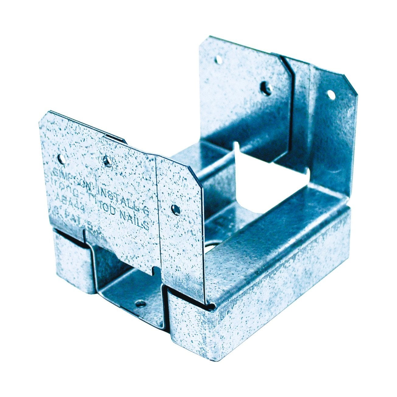 Simpson Strong-Tie ABA44Z Post Base Zmax 16 Gauge 20-Pack - Walmart.com