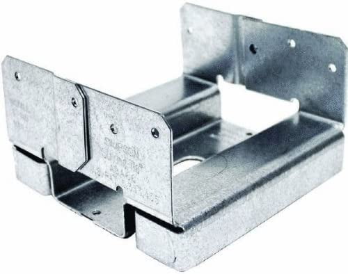 Simpson Strong Tie ABA66Z ZMAX Galvanized 14-Gauge 6x6 Adjustable Post ...