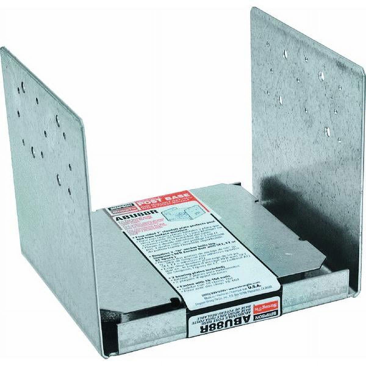 Simpson Strong Tie ABU88R 8-Inch by 8-Inch Standoff Post Base for Rough ...