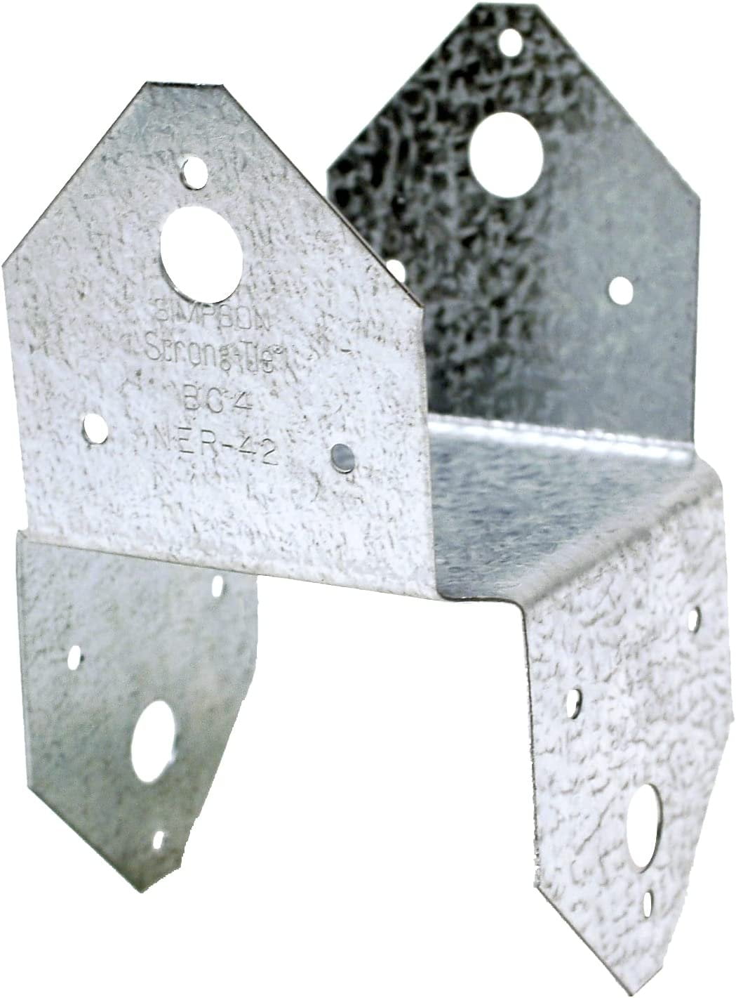 Simpson Strong-Tie BC ZMAX Galvanized Post Cap for 4x6 Pack of 10 ...