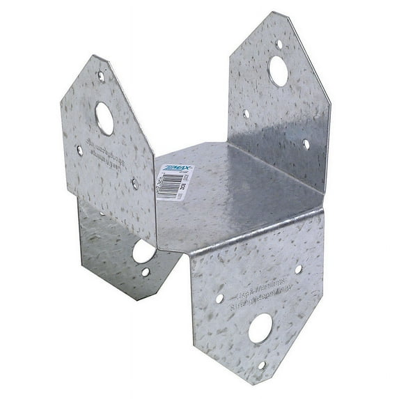 Simpson Strong-Tie, Post Cap ZMAX, 4x 4 In. Steel, Silver - Walmart.com
