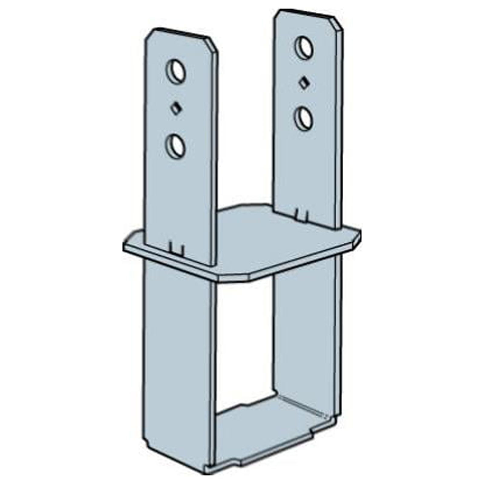 Simpson CB44 4x4 Column Base - Walmart.com