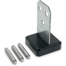 Home Improvement 4x4 Post Bases and Brackets for Decks and Pergolas