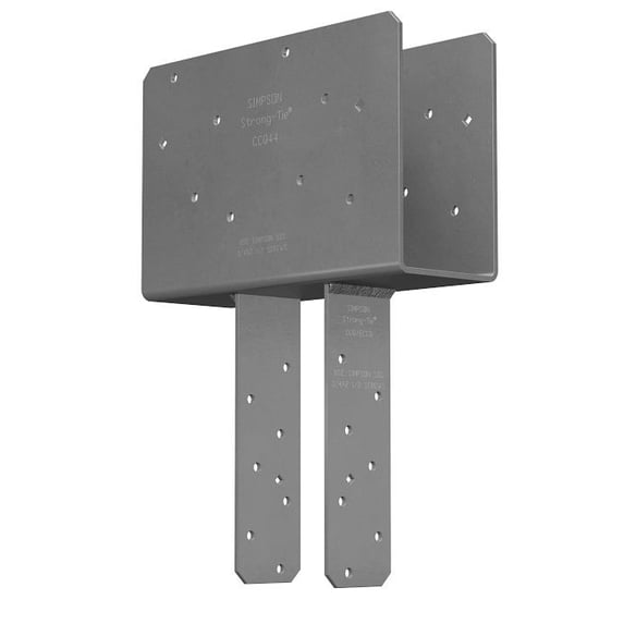 Simpson Strong-Tie ECCQ44SDS25 4 X 4 End Column Cap With Screws 4 Pk ...