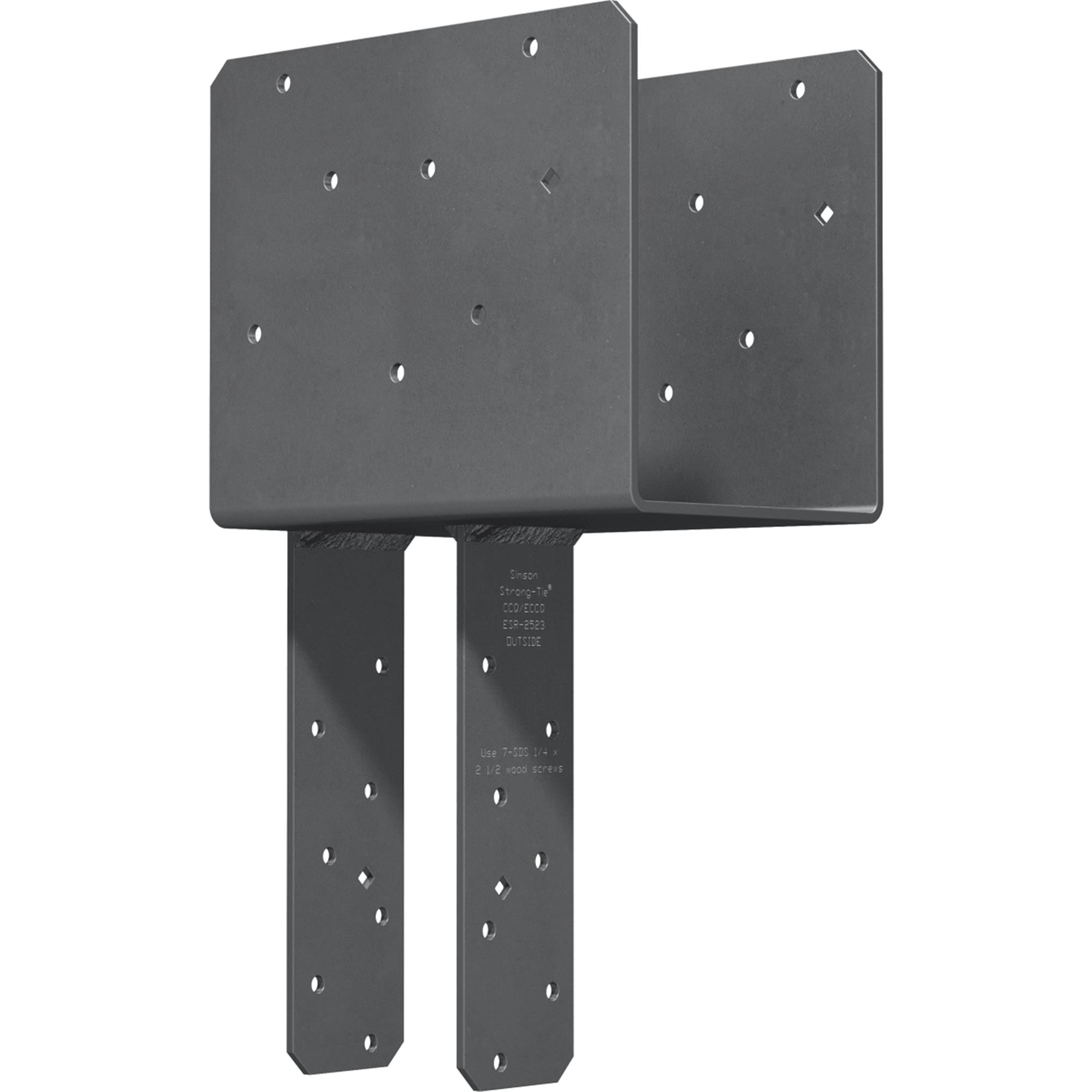 Simpson Strong-Tie ECCQ66SDS2.5 - End Column Cap for 6x Beam, 6x Post ...