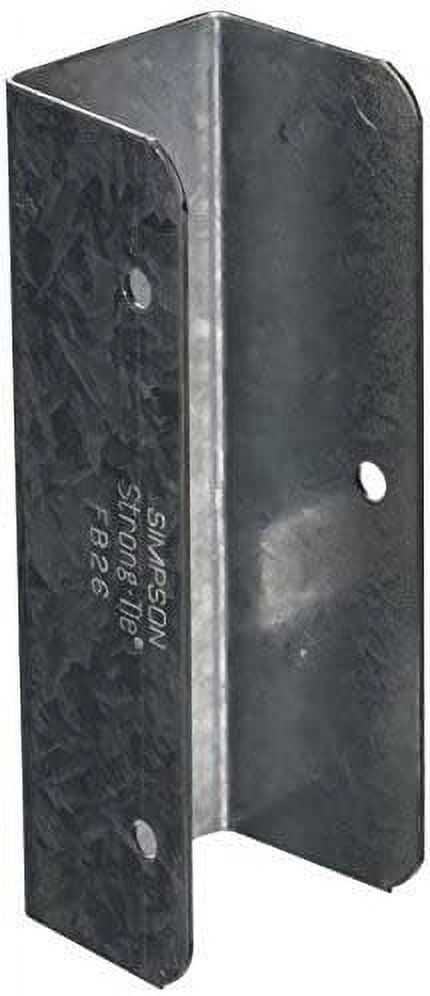 Simpson Strong-Tie 2x6 Fence Bracket, 18-Gauge, Ideal for Deck Post ...