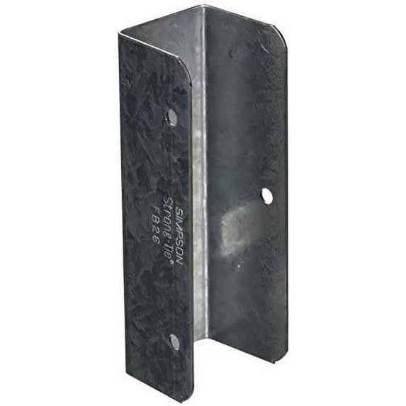 Simpson Strong-Tie 2x6 Fence Bracket, 18-Gauge, Ideal for Deck Post ...