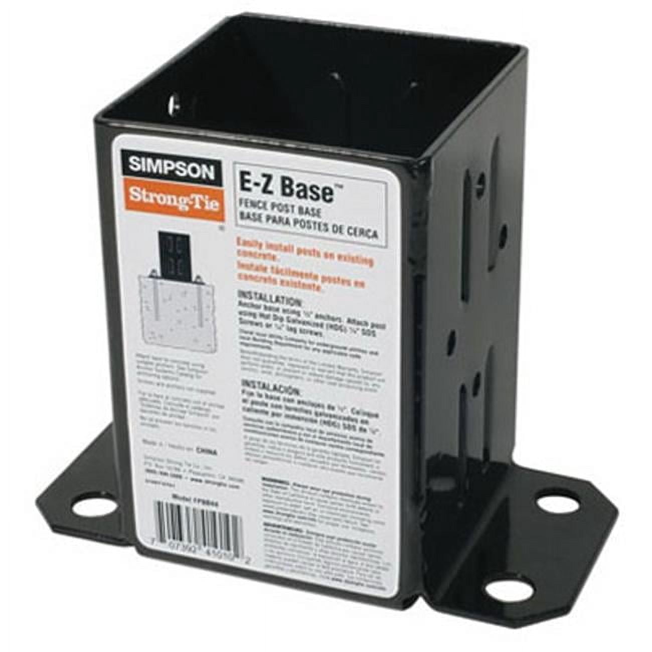 Simpson Strong Tie FPBB44 Fence Post Base - Walmart.com