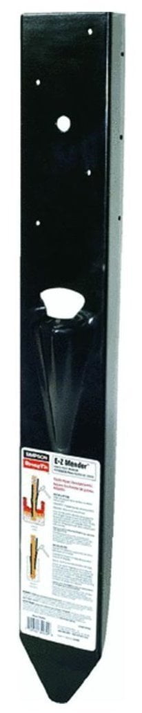 Free Shipping! Simpson Strong Tie FPBM44E Black Powder-Coated 12-Gauge ...