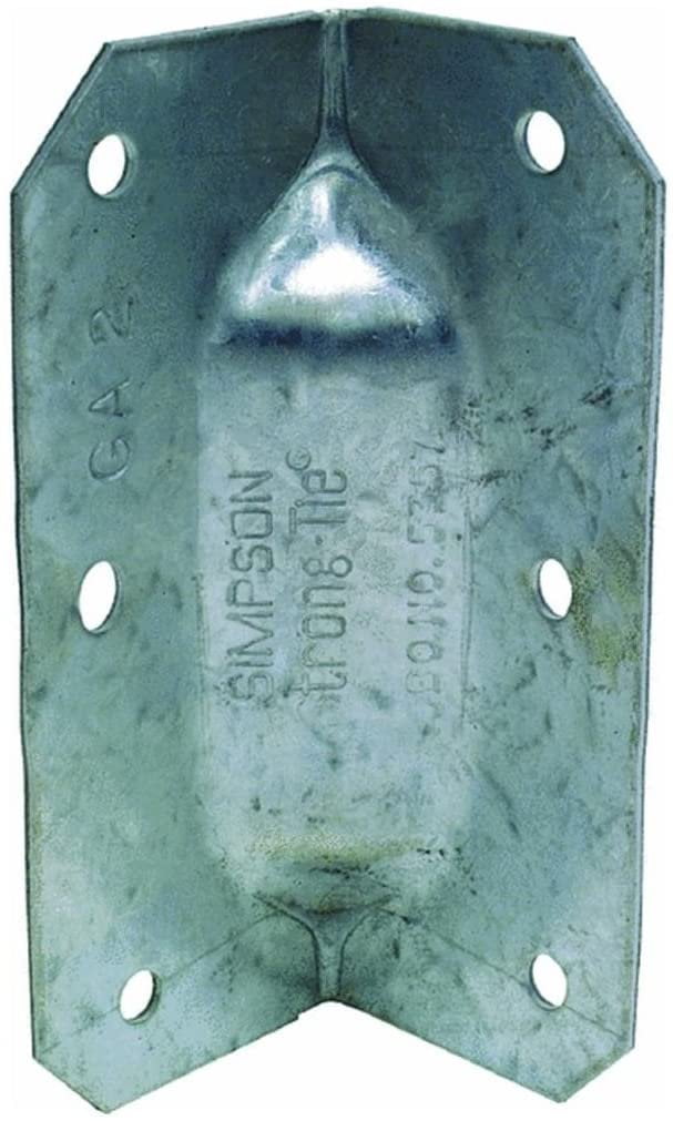 Simpson Strong Tie GA2 18-Gauge 3-1/4 in. Gusset Angle 100-per Box ...
