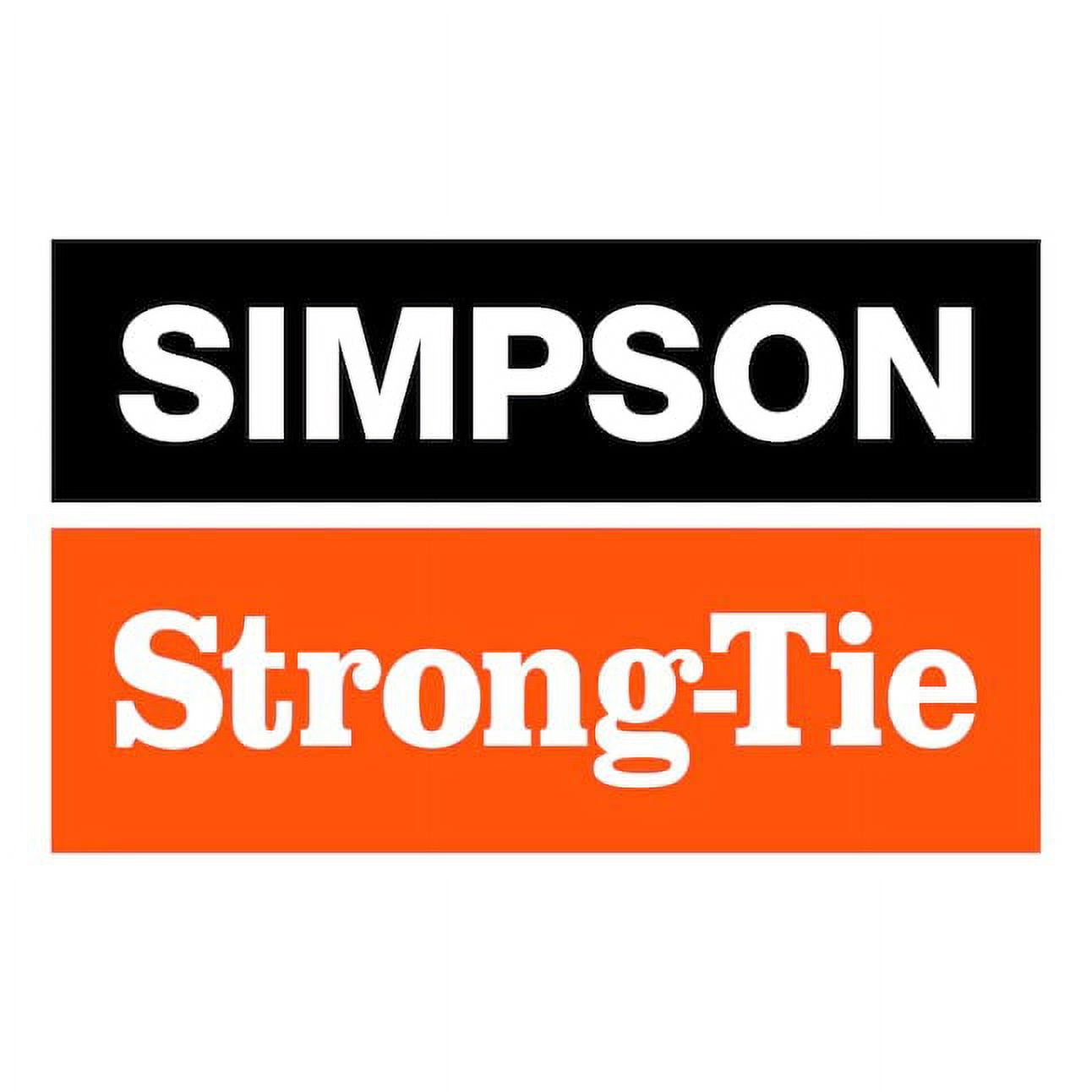 Simpson Strong-Tie H1Z ZMAX Galvanized 18-Gauge Hurricane Tie 100-per ...