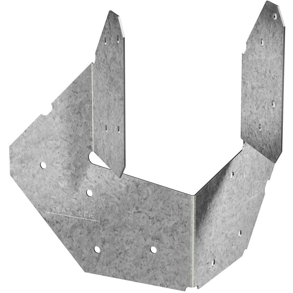Simpson Strong-Tie HCP4Z - 18-Gauge ZMAX Galvanized Hip Corner Plate ...