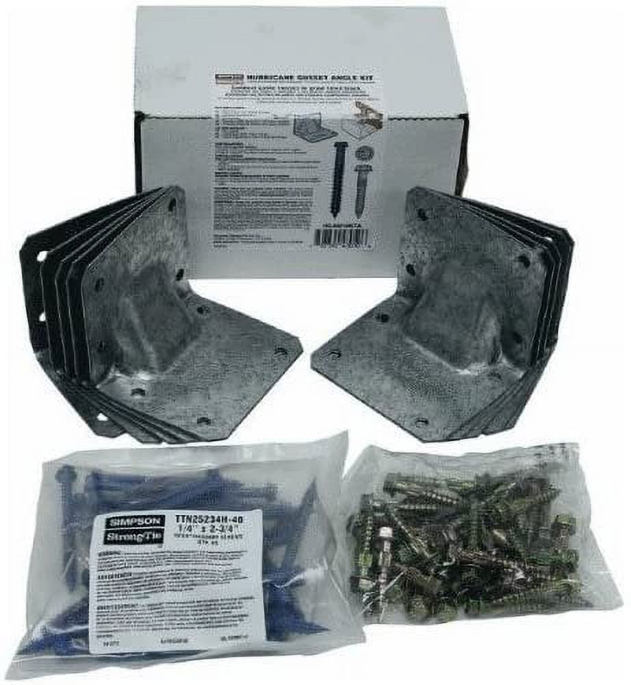 Simpson Strong Tie HGAM10KTA Gusset Angle Bracket Kit 10 HGAM10's w/SDS ...