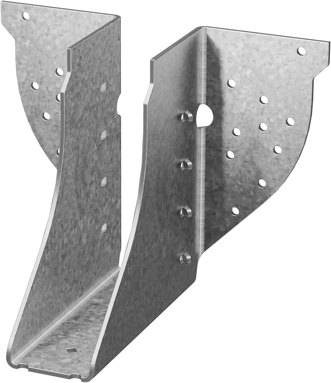 Simpson Strong-Tie HGUS 5-3/8 in. Galvanized Face-Mount Joist Hanger ...