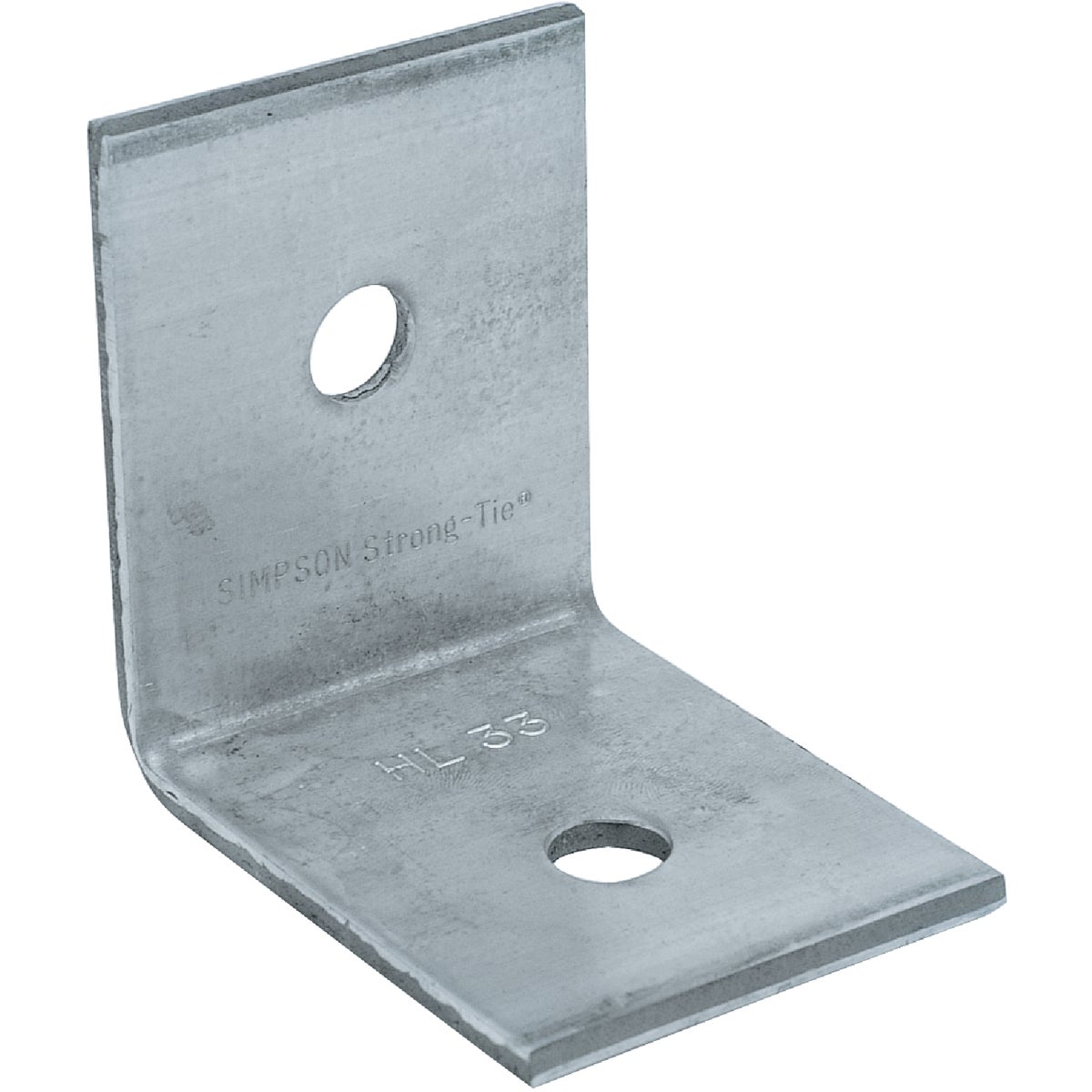 Simpson Strong Tie HL 3-1/4 in. x 2-1/2 in. Galvanized Heavy Angle HL33 ...